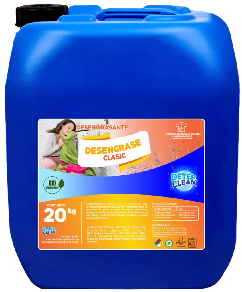 Productos - DETERCLEAN